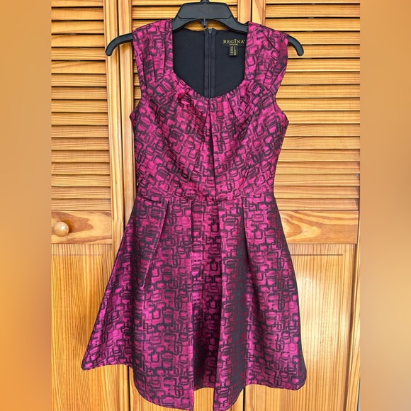 Regina-Andrew | Dresses | Regina Glossy Red Women Dress Perfect For ...